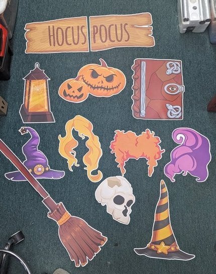 Hocus Pocus - Paper Photo Props | Harvey's The Yardsale Thriftshop
